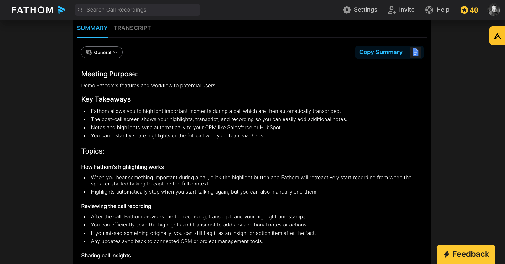 Fathom vs Fireflies: Which is the best AI notetaker for SMEs?